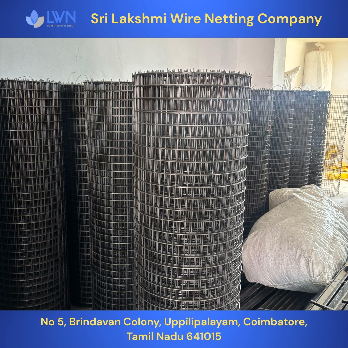 MS Weld Mesh - Srilakshmiwirenetting